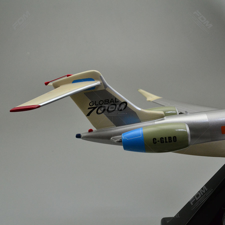 Custom Made Bombardier Global 7000 Model Airplane | Factory Direct Models