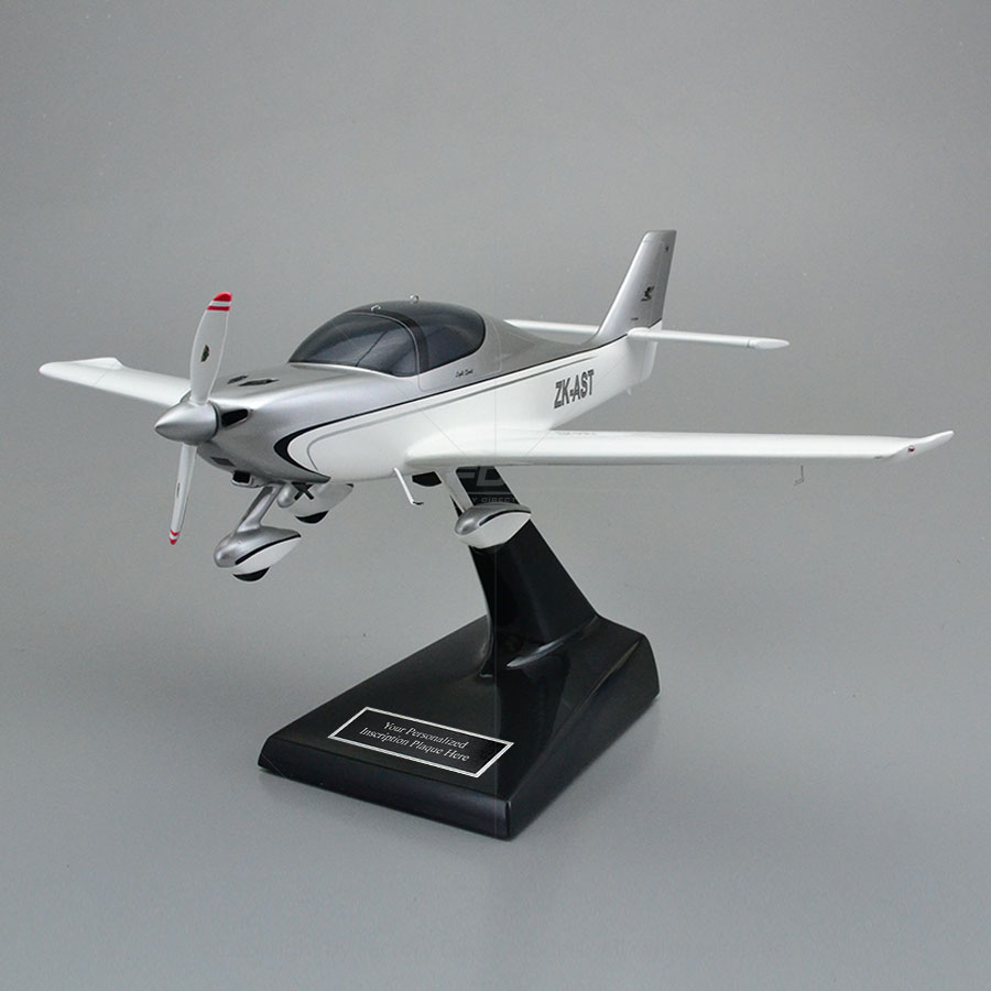 Custom Made Tecnam Astore Model Airplane | Factory Direct Models