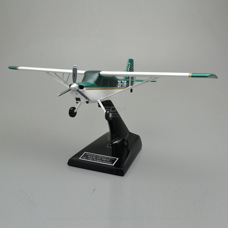 Custom Made American Champion Scout 8GCBC Model Airplane | Factory ...