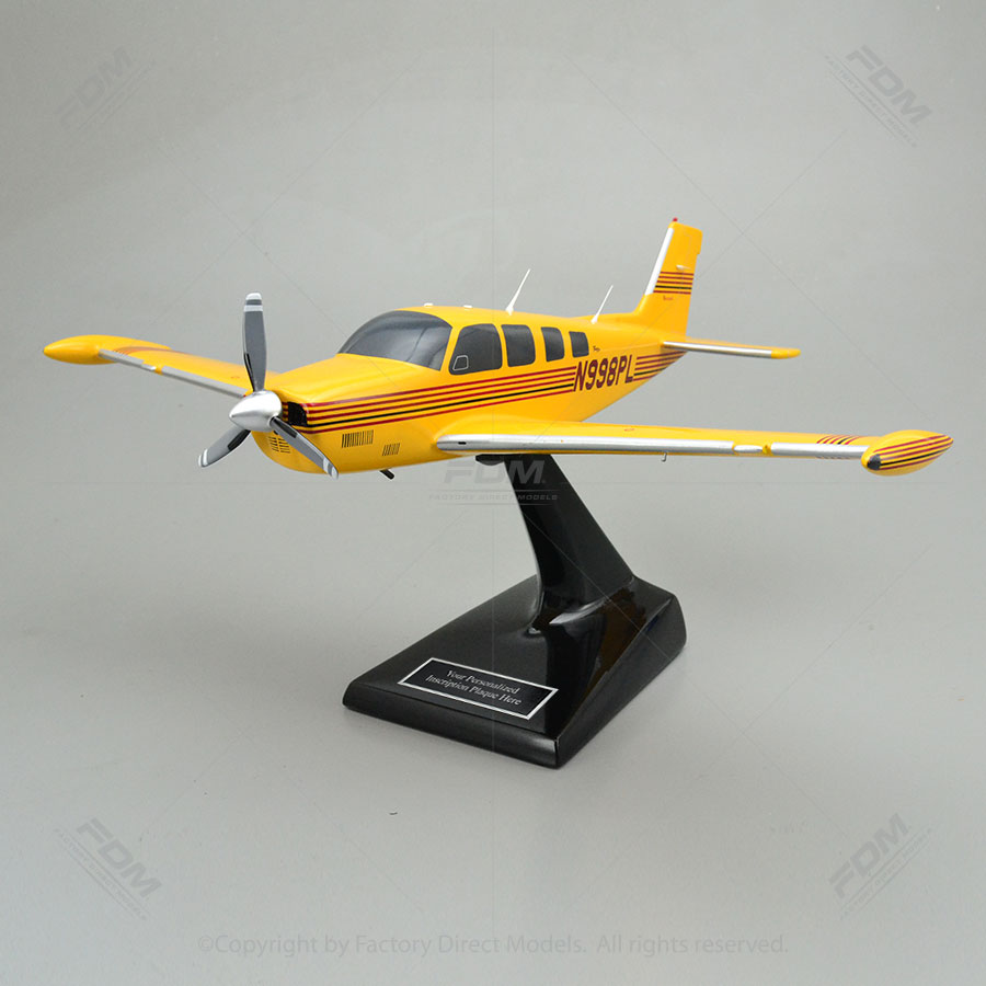 Custom Made Beechcraft Bonanza BE36 Model Airplane | Factory Direct Models