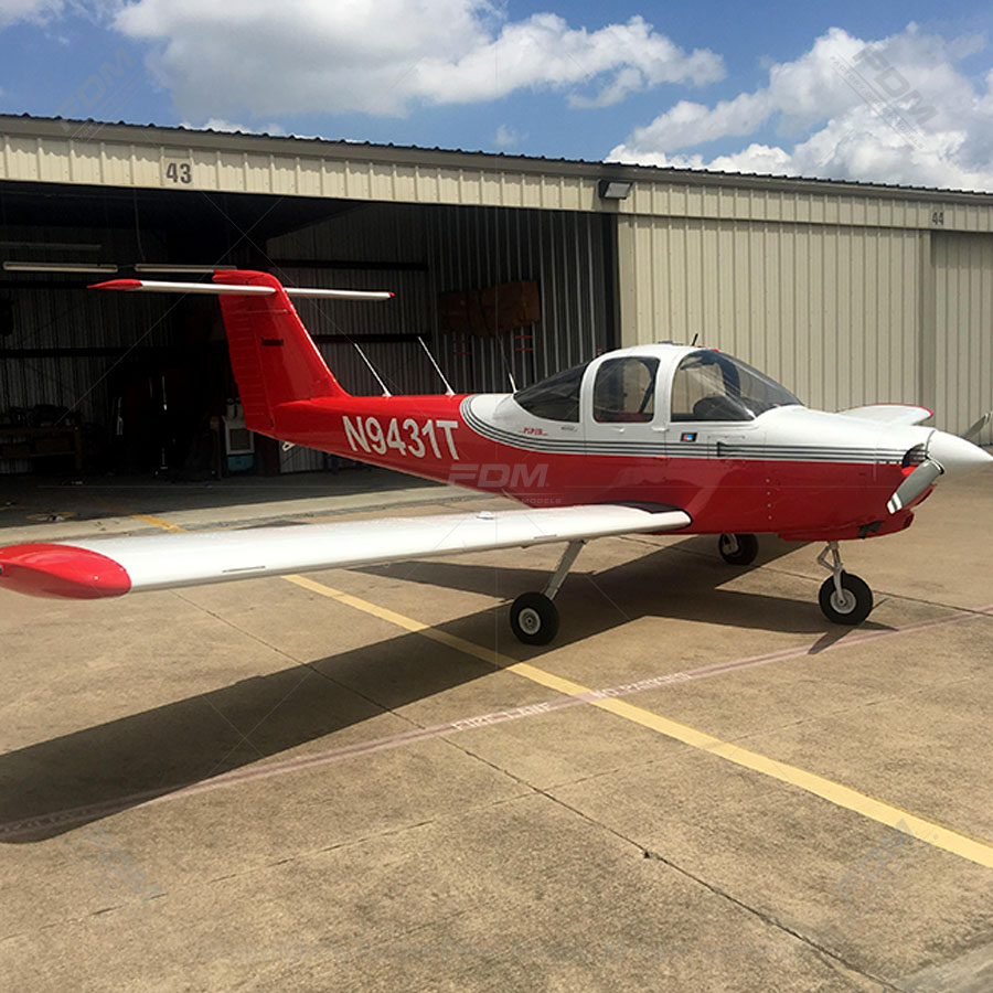 Custom Made Piper PA-38 Tomahawk Model Airplane | Factory Direct Models