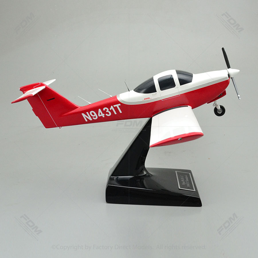 Custom Made Piper PA-38 Tomahawk Model Airplane | Factory Direct Models