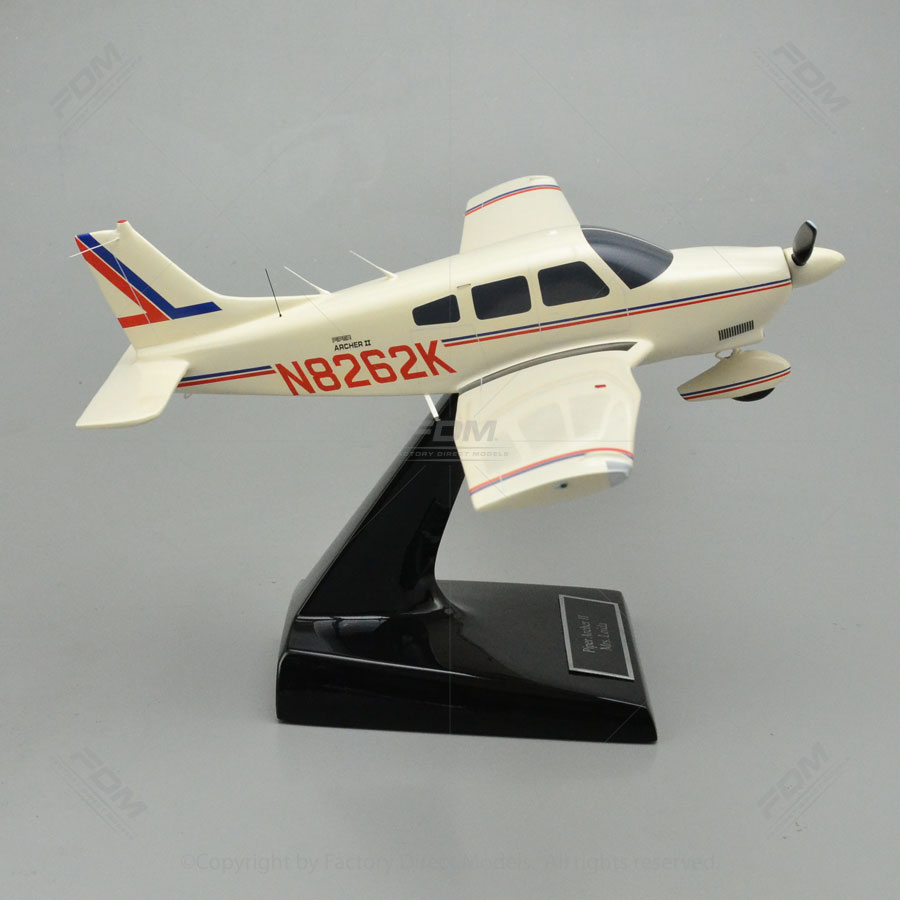 Custom Made Piper PA-28-181 Cherokee Archer II Model Airplane | Factory ...