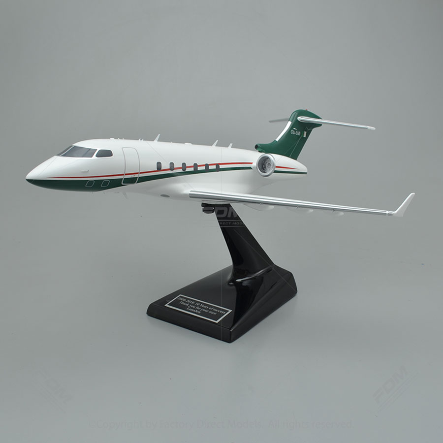 Custom Made Bombardier Challenger 300 Model Airplane | Factory Direct ...