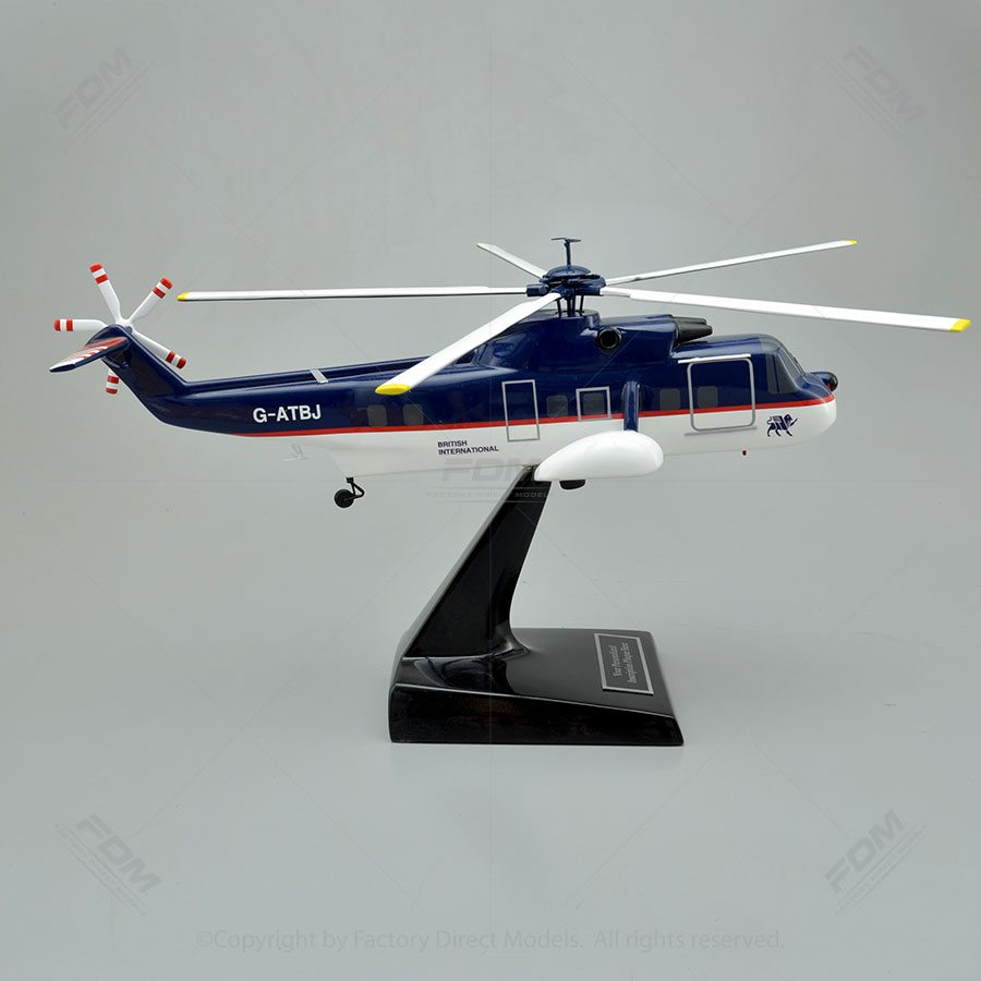 Custom Made Sikorsky S-61N Model Helicopter | Factory Direct Models