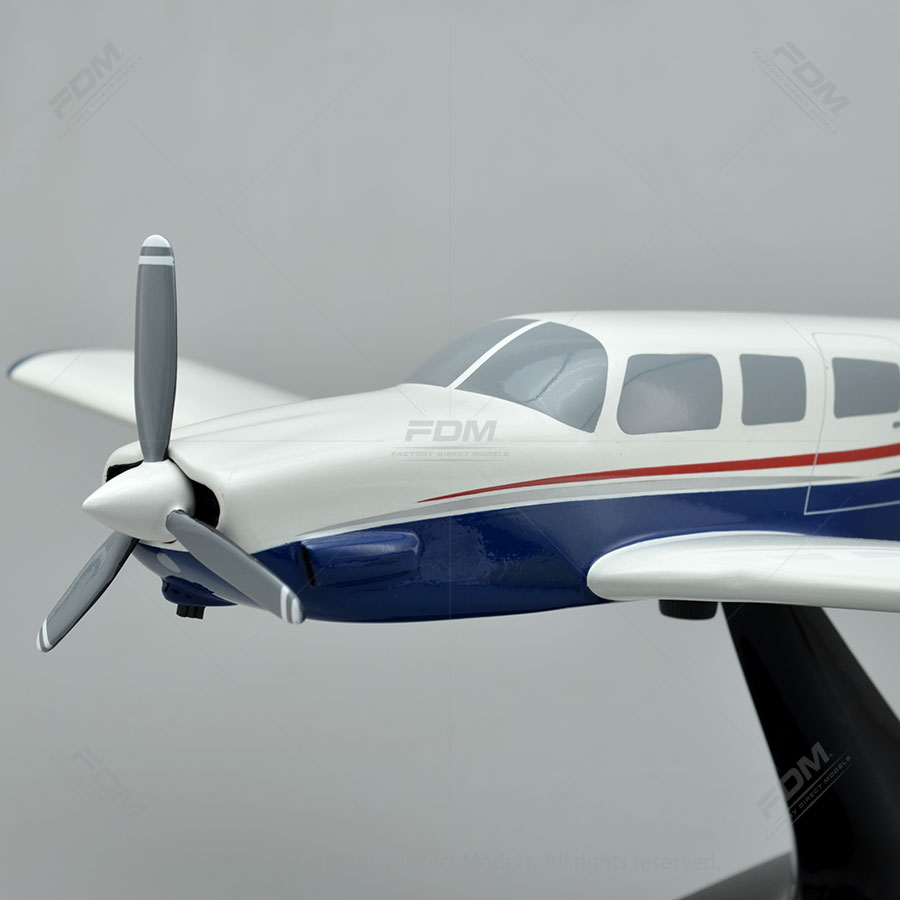 Custom Made Piper PA-32R-300 Lance Model Airplane | Factory Direct Models