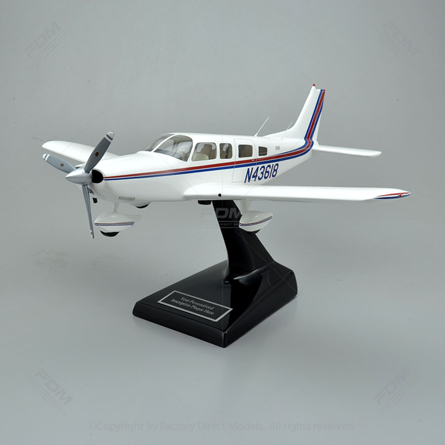 Custom Made Piper PA-32-300 Cherokee Six Model Airplane with Detailed ...