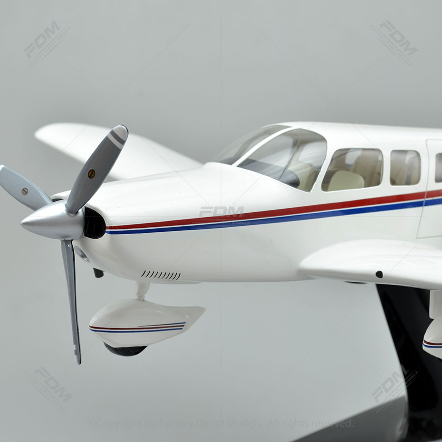 Custom Made Piper PA-32-300 Cherokee Six Model Airplane with Detailed ...