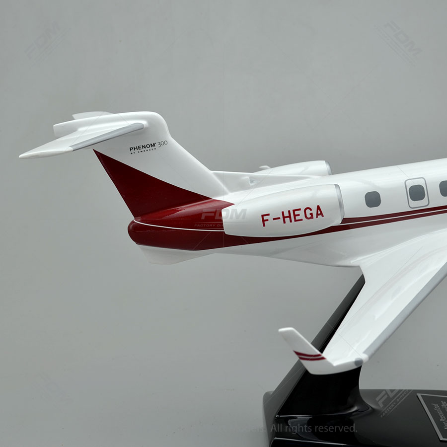Custom Made Embraer Phenom 300 Model Airplane | Factory Direct Models