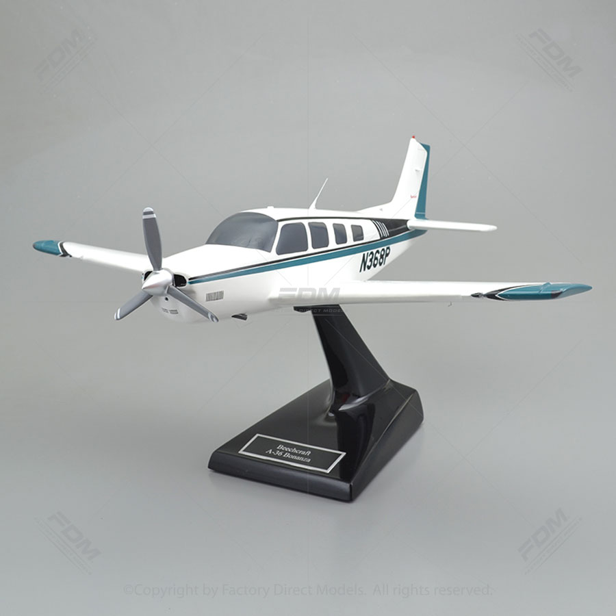 Beechcraft A36 Bonanza Model Airplane | Factory Direct Models