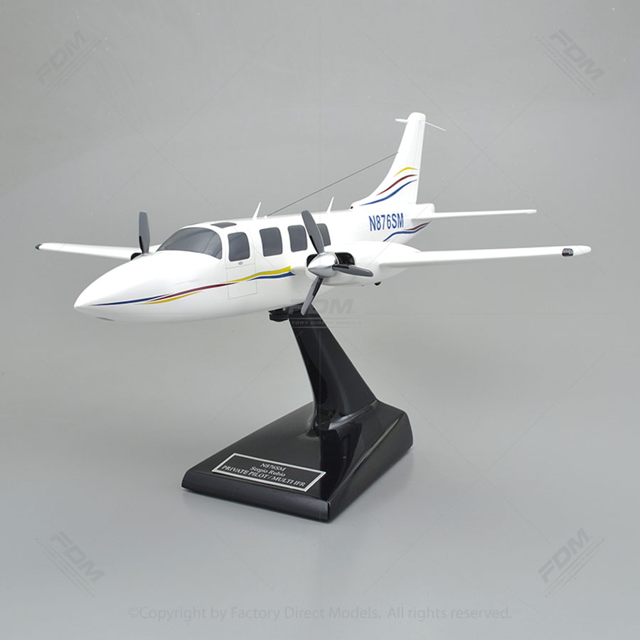 Piper Aerostar Model Airplane | Factory Direct Models