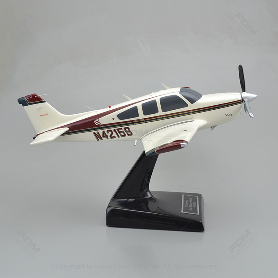 Beechcraft F33 Bonanza Model Airplane | Factory Direct Models