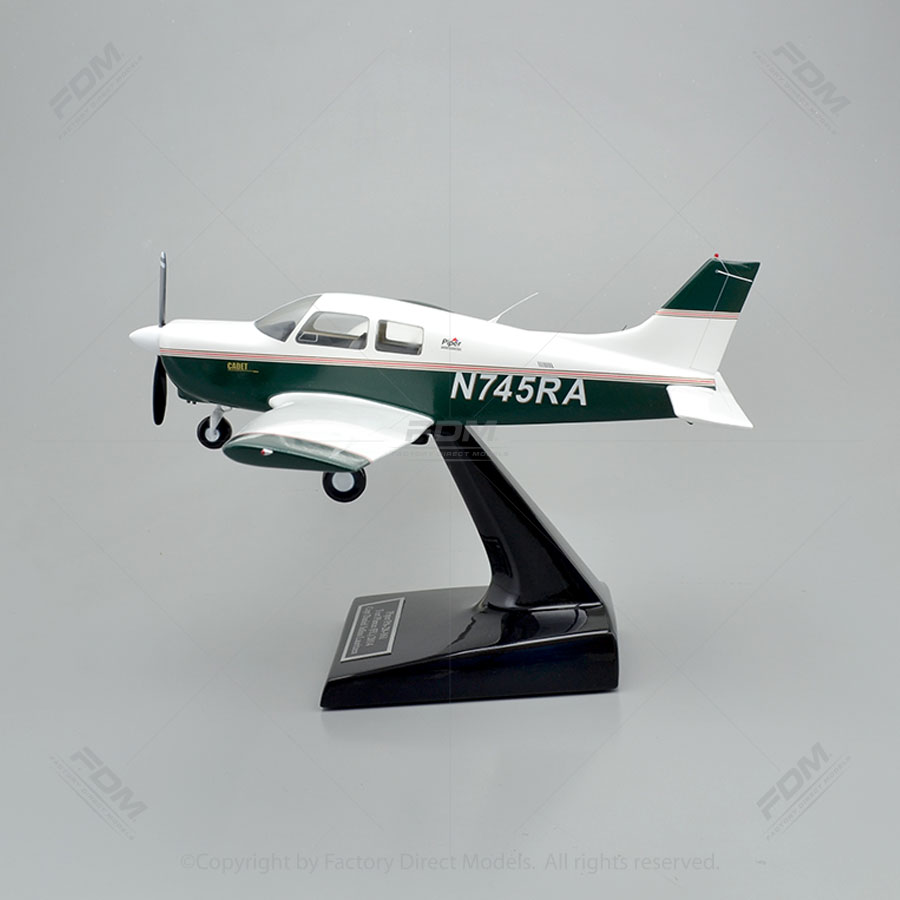 Piper PA-28-161 Cherokee Warrior Model Airplane with a Detailed ...