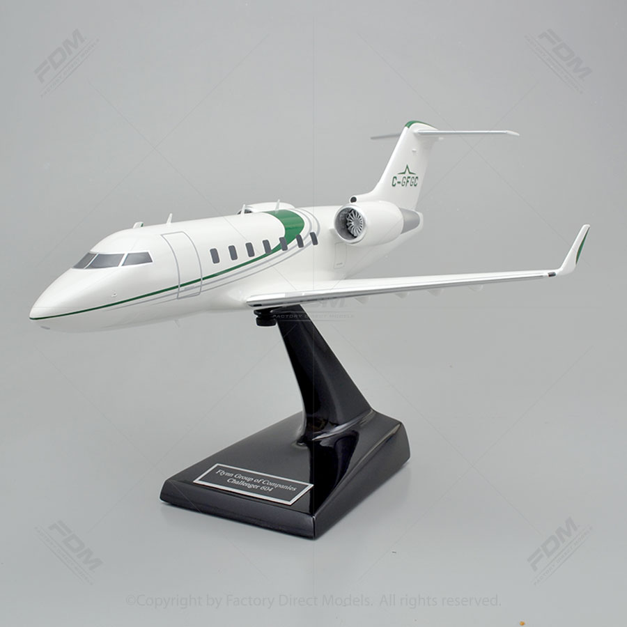 Bombardier CL-600-2B16 Challenger 604 Model Airplane | Factory Direct ...