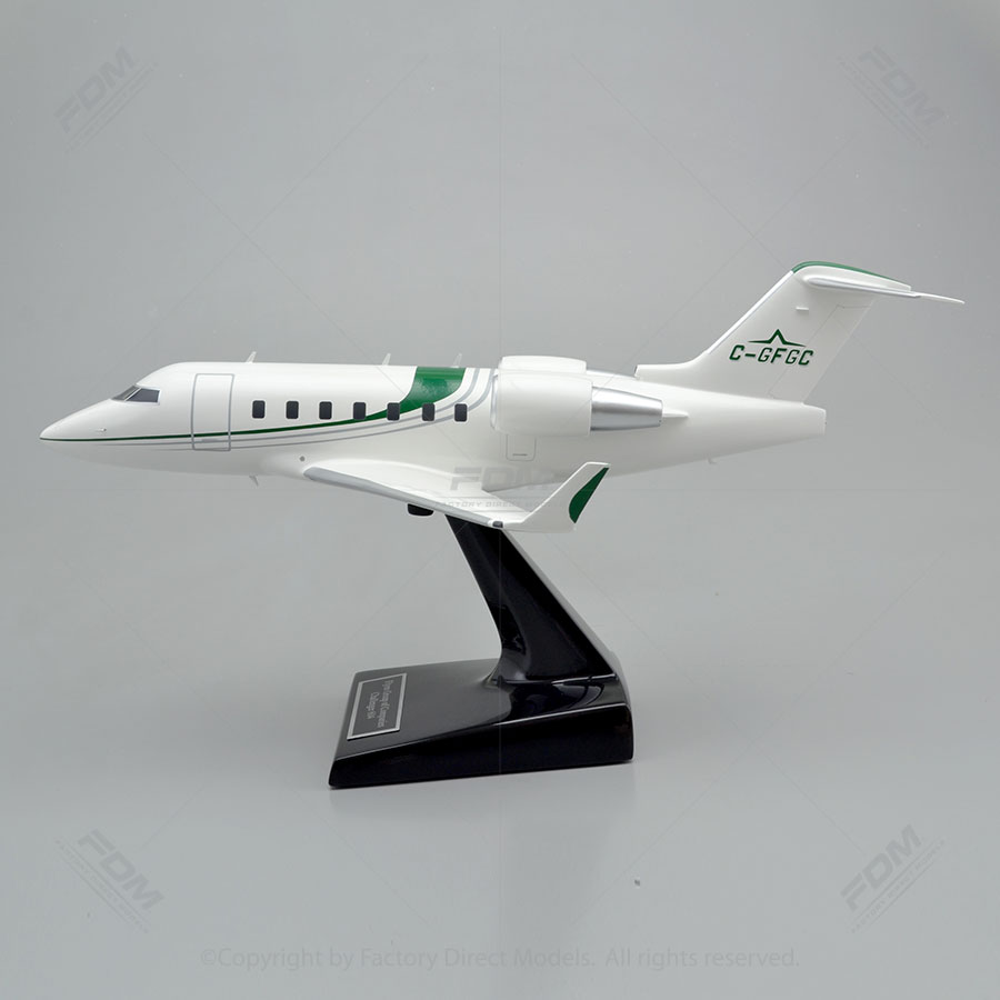 Bombardier CL-600-2B16 Challenger 604 Model Airplane | Factory Direct ...
