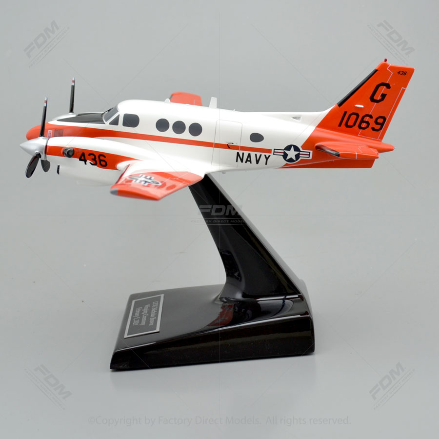 Beechcraft T-44 Pegasus Model Airplane | Factory Direct Models