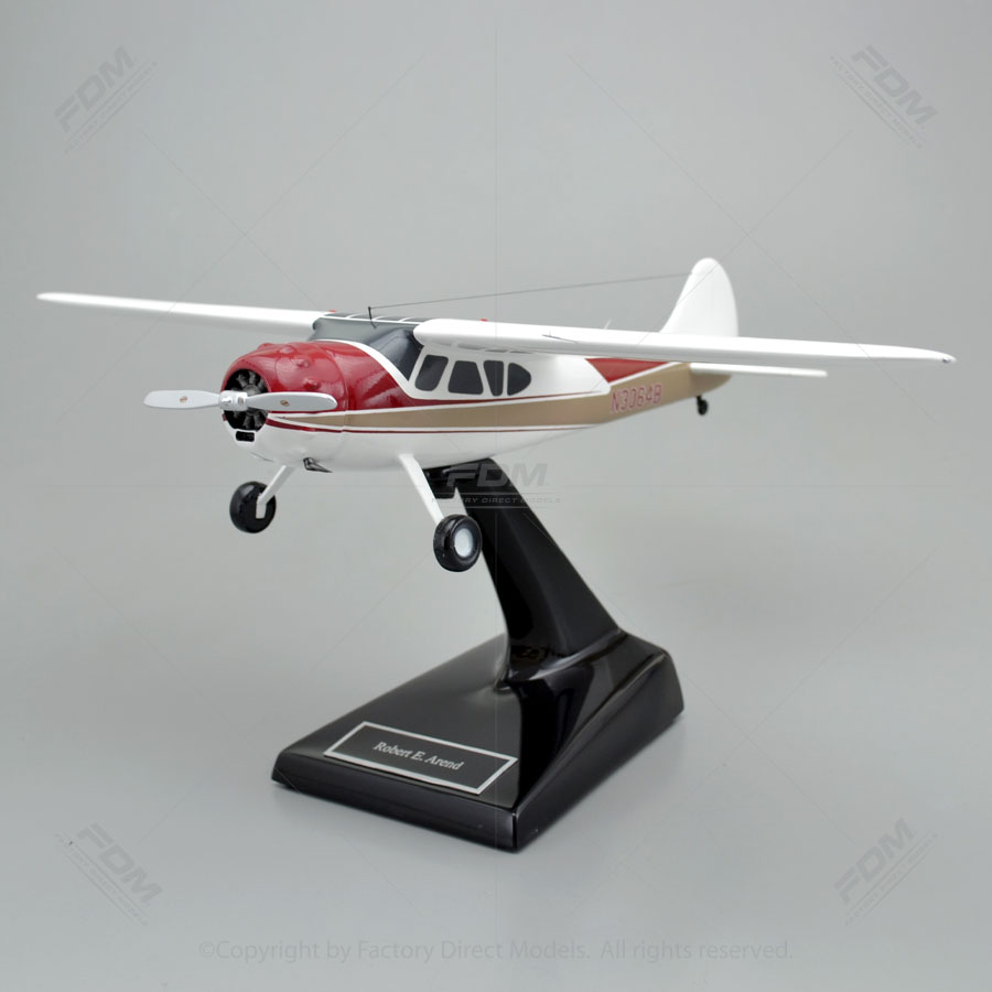 1952 Cessna 195B Businessliner Model Airplane | Factory Direct Models