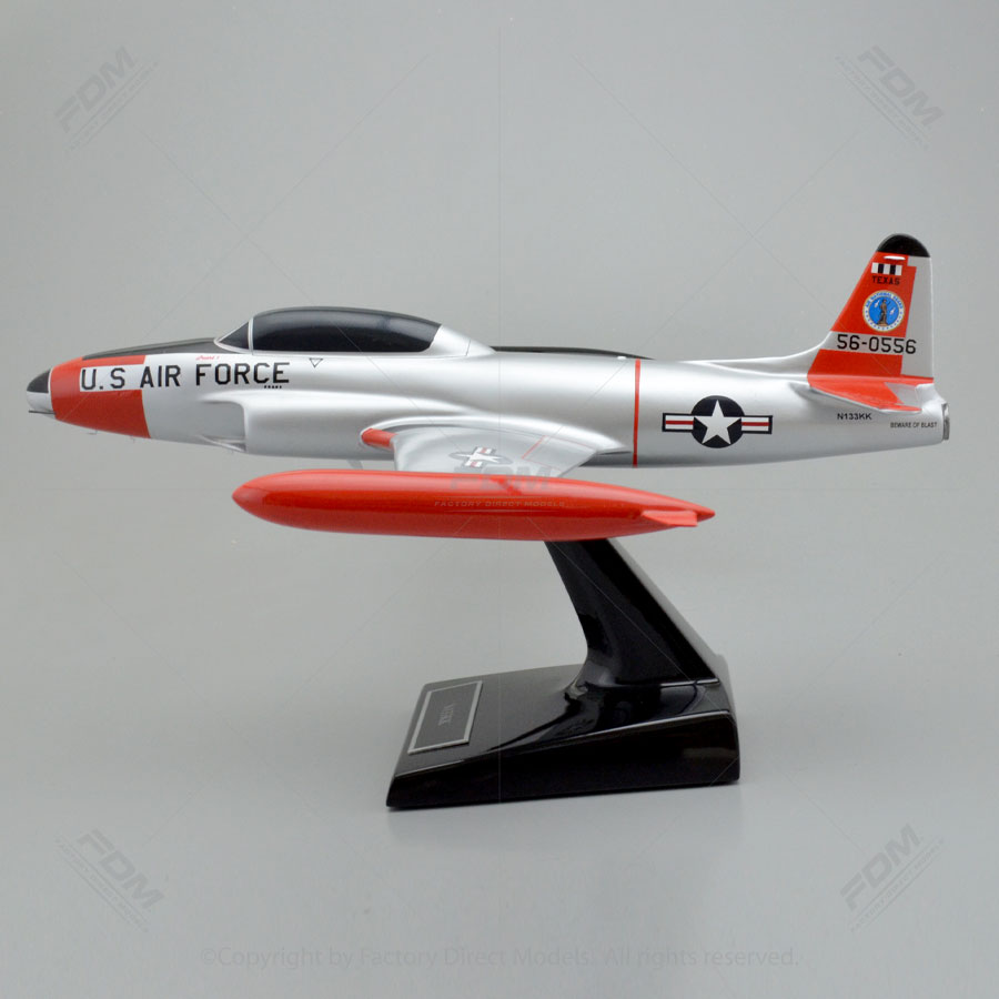 Lockheed T-33 Shooting Star Model Airplane | Factory Direct Models