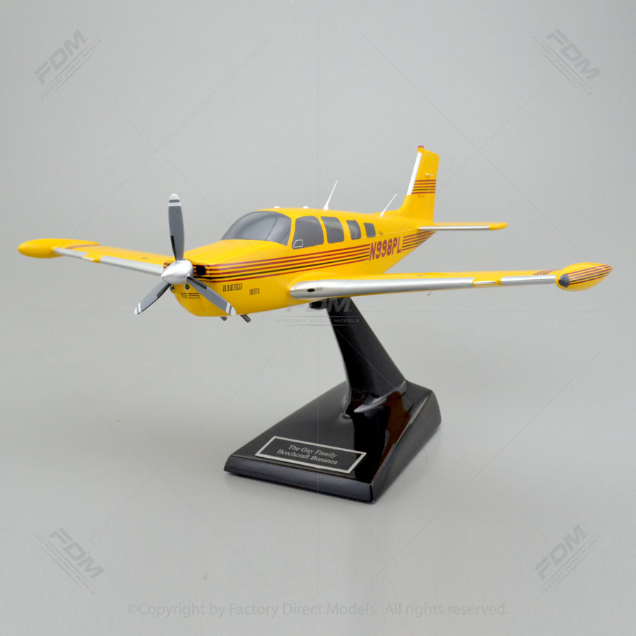 Beech A36 Bonanza Model Airplane | Factory Direct Models