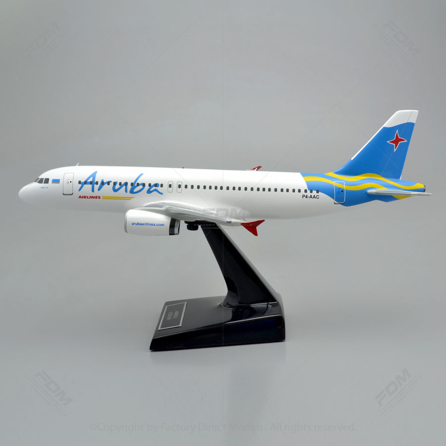 Aruba Airlines Airbus A320-232 Model Airplane | Factory Direct Models