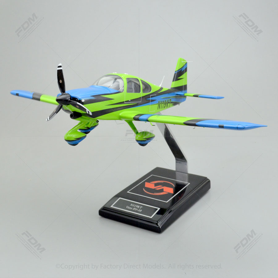 2020 Vans Aircraft RV-10 Model Airplane with a Detailed Interior ...