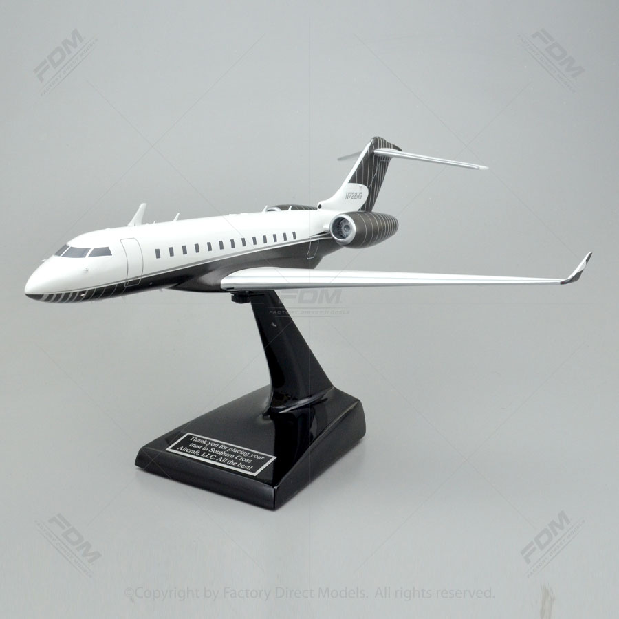 Bombardier BD-700-1A10 Global 6000 Model Airplane | Factory Direct Models