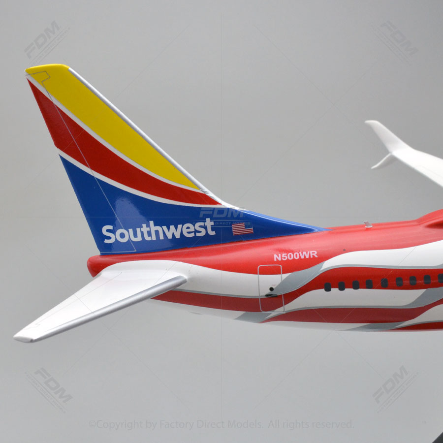 Boeing 737-8H4 Southwest Airlines Model Airplane | Factory Direct Models