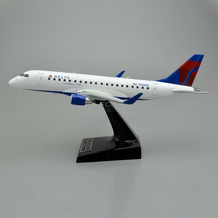 Embraer 170-200LR-175LR Delta Model Airplane | Factory Direct Models