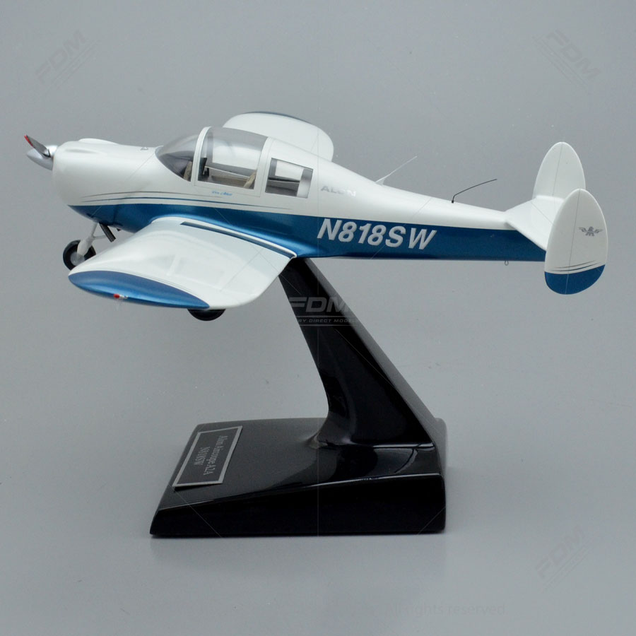 Alon A-2A Aircoupe Model Airplane with a Detailed Interior | Factory ...