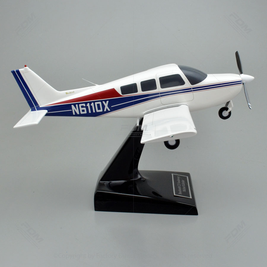 Beech C23 Sundowner Model Airplane | Factory Direct Models