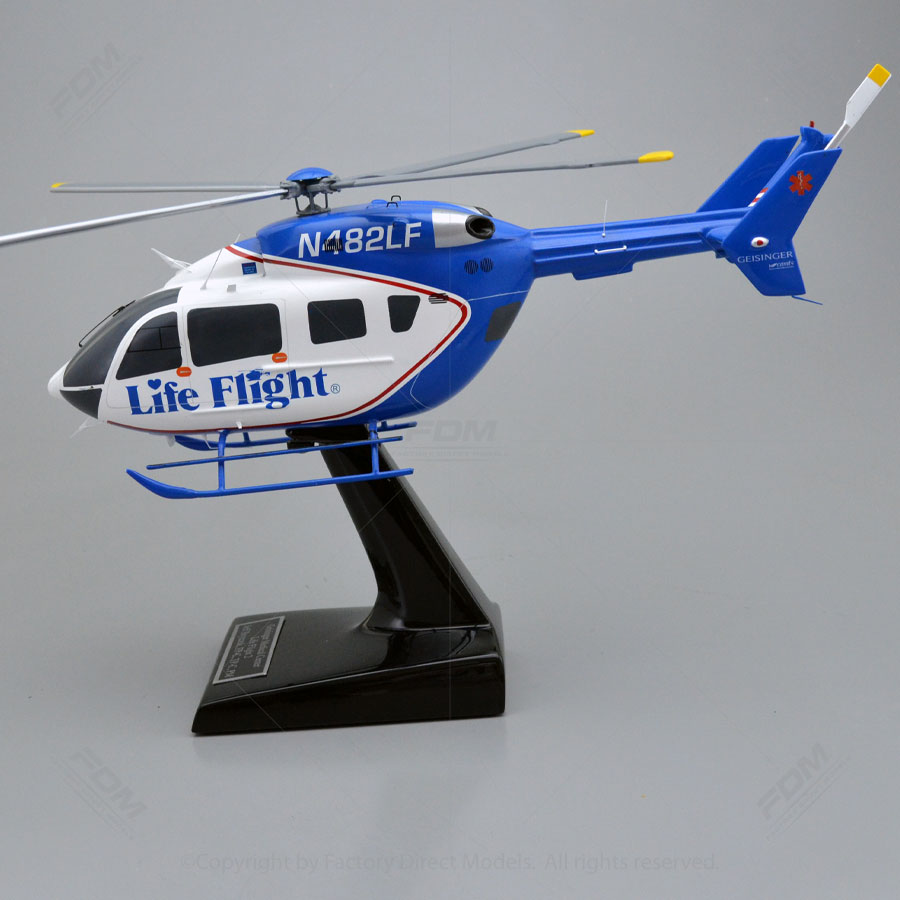 Custom-Built Airbus Helicopters H145 Life Flight Model Helicopter ...