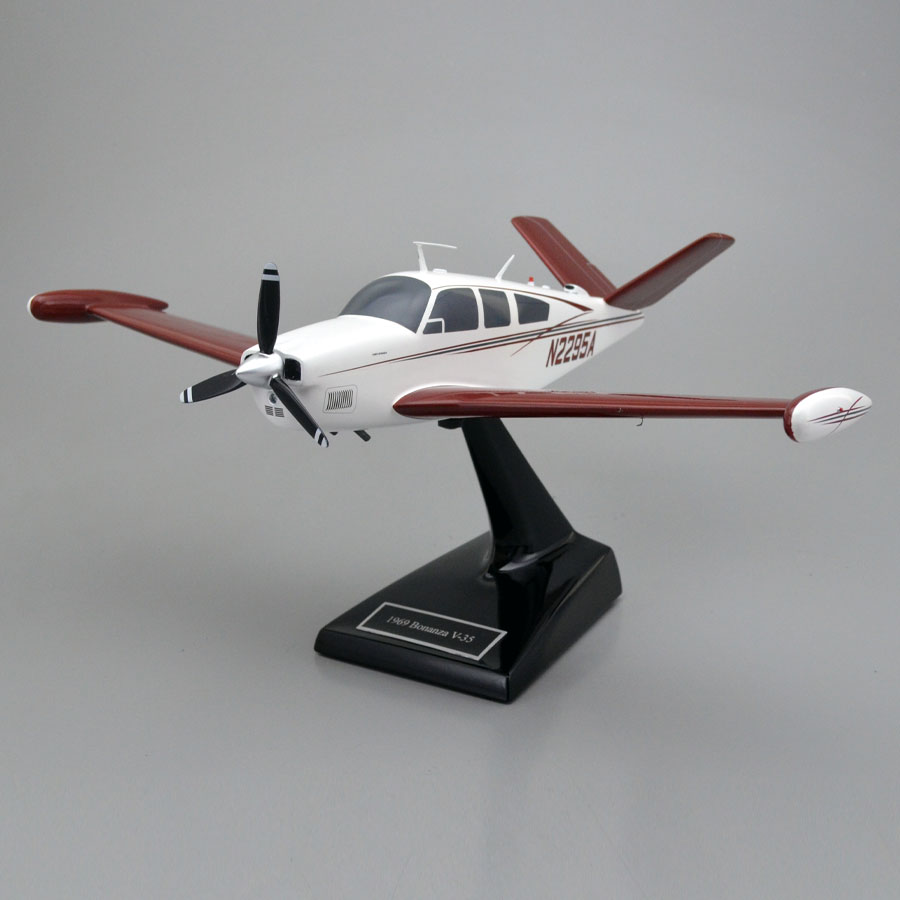 Custom-Built Beech V35A Bonanza Model Airplane | Factory Direct Models