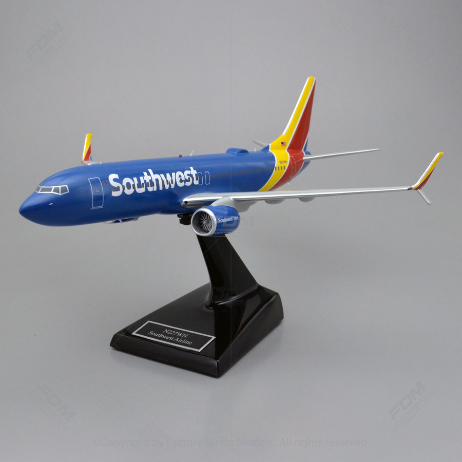 Custom-Built Boeing 737-7H4 Southwest Airlines Model | Factory Direct ...