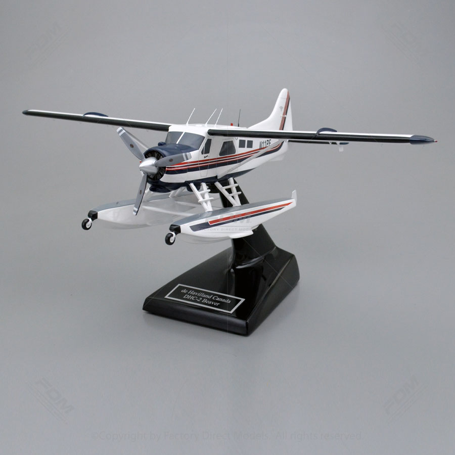 de Havilland Canada DHC-2 Beaver Airplane Model | Factory Direct Models