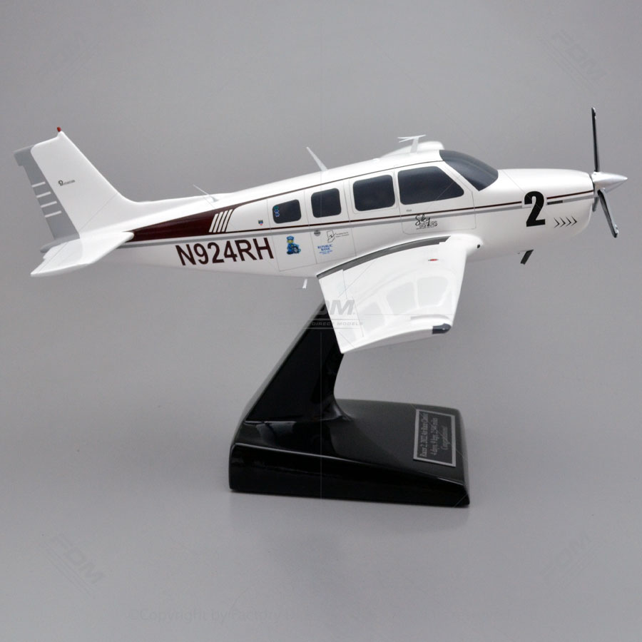 Beech A36 Bonanza Airplanre Model | Factory Direct Models