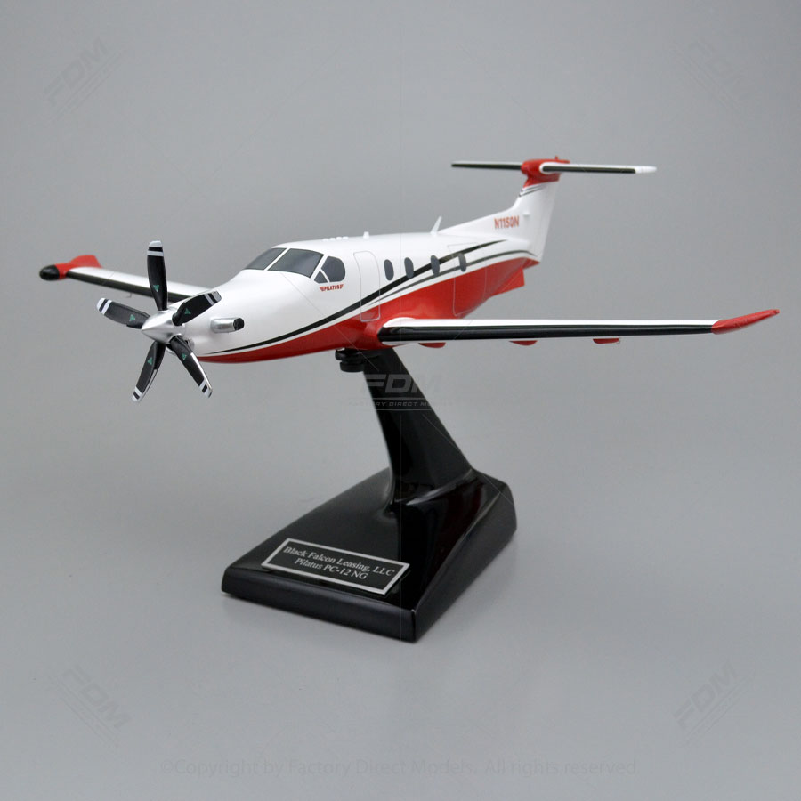 Custom-Built Pilatus PC-12 NG Model | Factory Direct Models