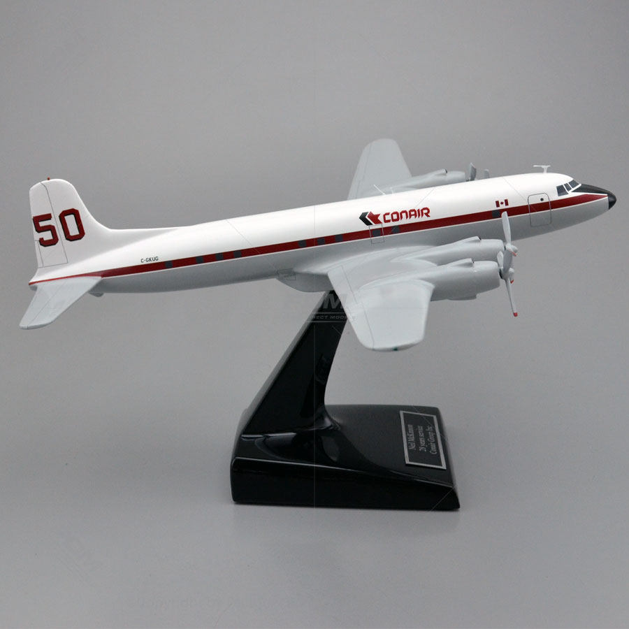 Custom-Built Douglas DC-6B Conair Air Tanker Model | Factory Direct Models