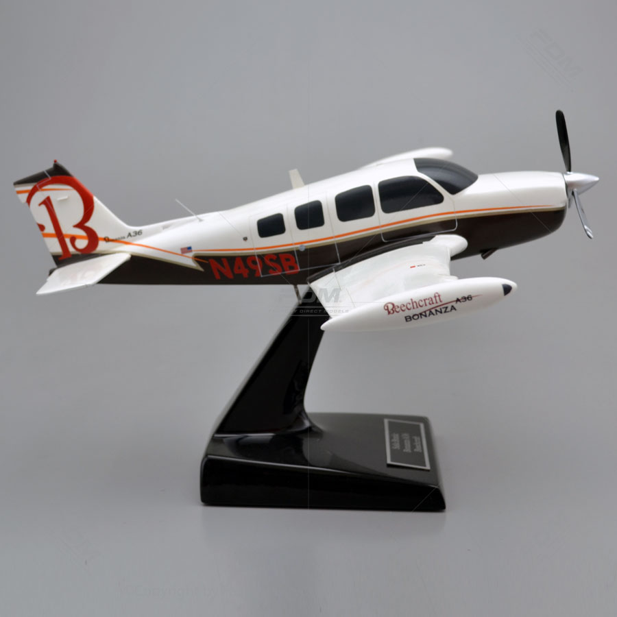 Custom-Built Beech A36 Bonanza Model Airplane | Factory Direct Models