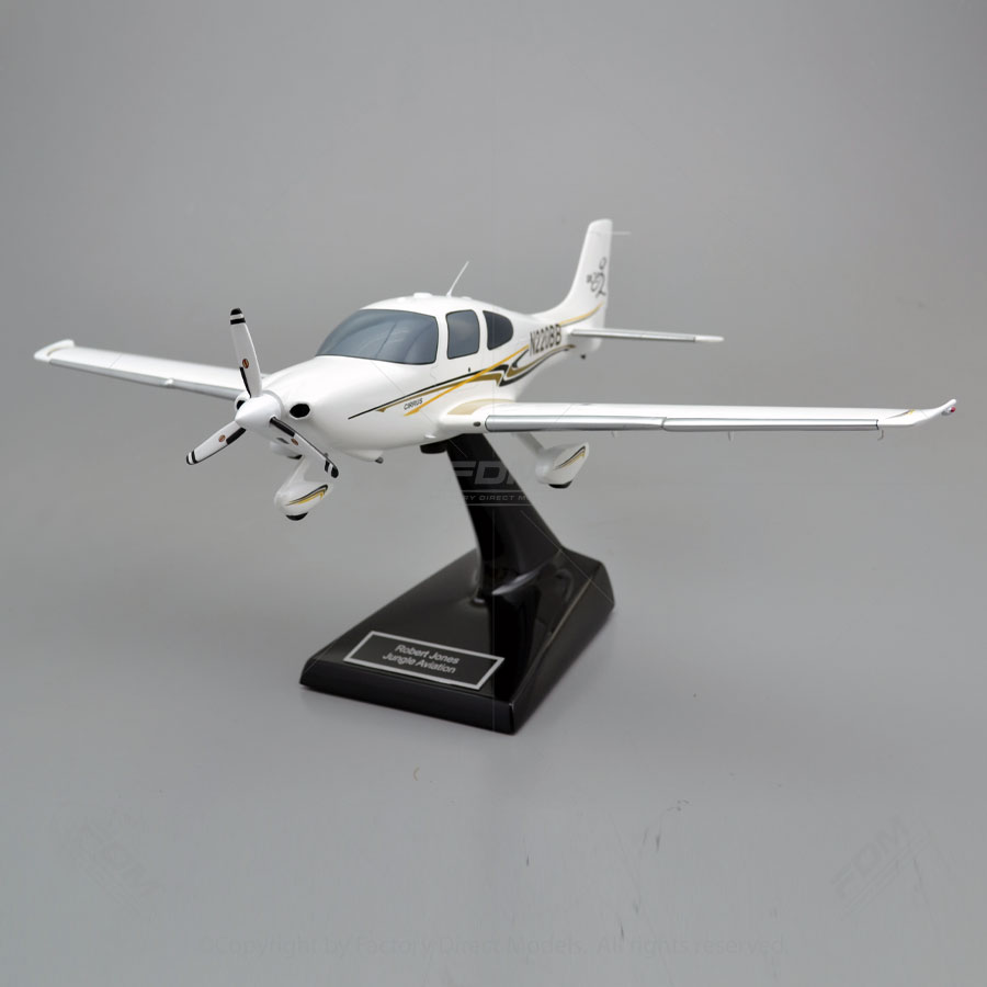 Custom-Built Cirrus SR22 Model Aircraft | Factory Direct Models