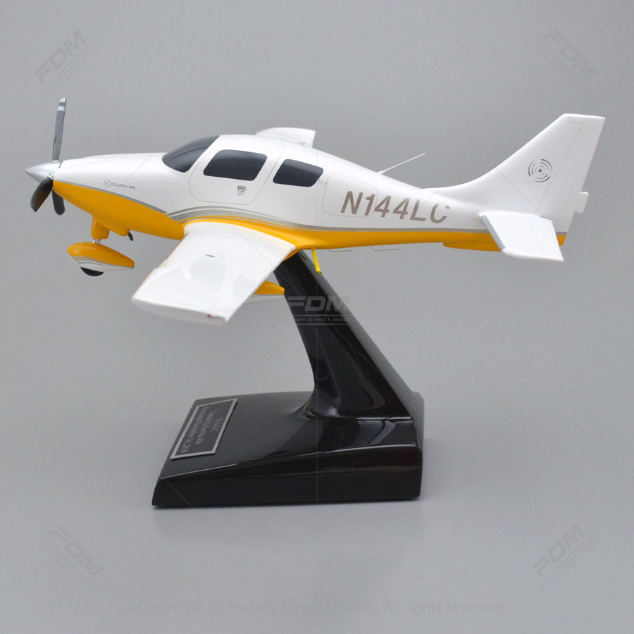 Custom-Built Lancair Columbia 400 Model Airplane | Factory Direct Models