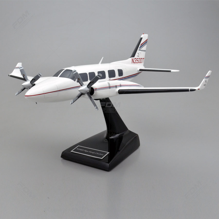 Custom Piper PA-31-350 Navajo Chieftain Model Airplane | Factory Direct ...