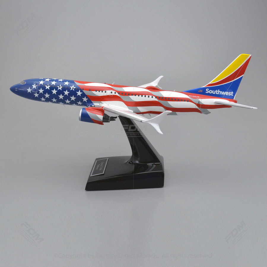 Custom-Built Boeing 737-800 Southwest's Freedom OneModel Airplane ...