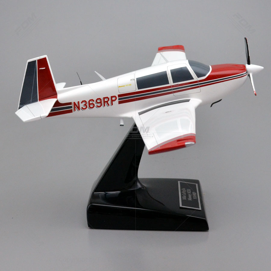 Custom-Built Mooney M-20J 201 Scale Model | Factory Direct Models