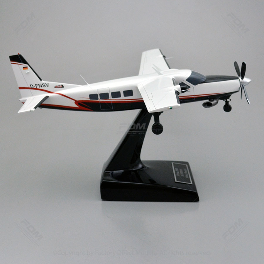 Custom-Built Cessna 208B Caravan Model Airplane | Factory Direct Models