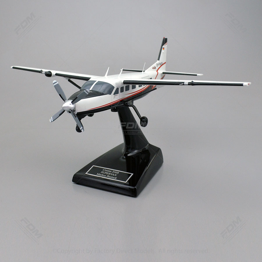 Custom-Built Cessna 208B Caravan Model Airplane | Factory Direct Models