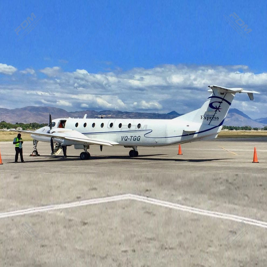 Custom-Built Beechcraft 1900D Caicos Express Airways Model Airplane ...