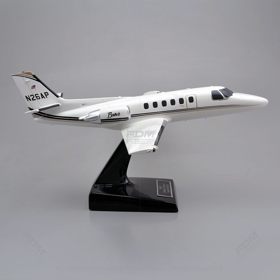 Custom-Built Cessna 550 Citation Bravo Model Airplane | Factory Direct ...