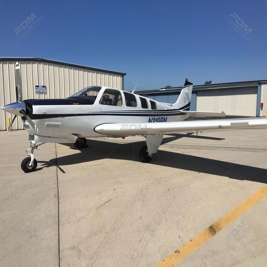 Custom-Built Beechcraft Bonanza G36 Model Airplane | Factory Direct Models