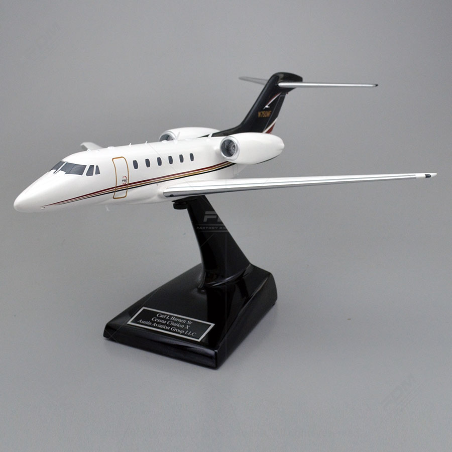 Custom-Built Cessna Citation X Model Airplane | Factory Direct Models