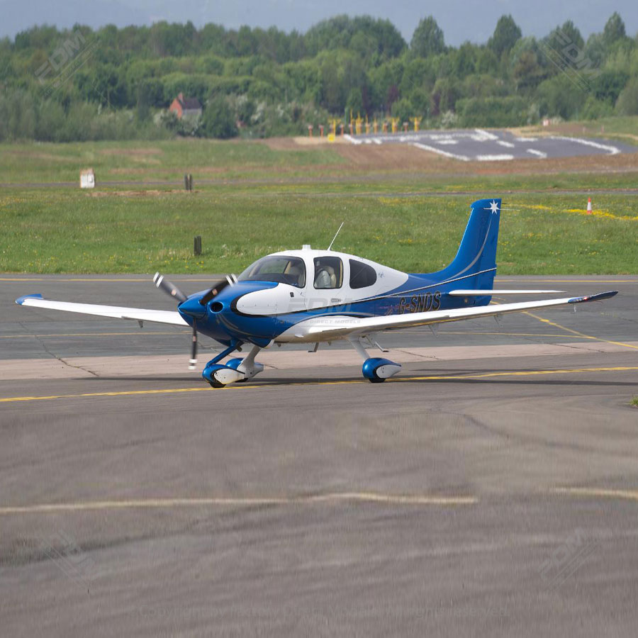 Custom-Built Cirrus SR20 Model Airplane with a Detailed Interior ...